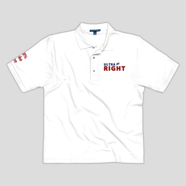 Official Conservative Dad ULTRA RIGHT Men's Premium Embroidered Polo ...